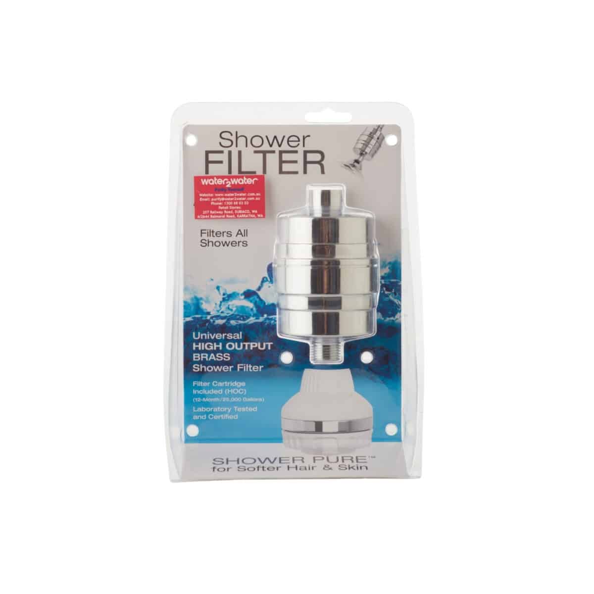 W2W High Capacity Shower Filter - Water2water