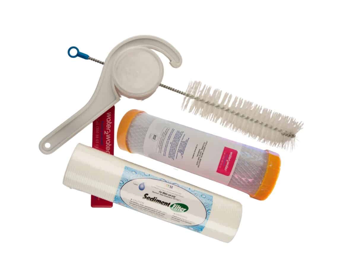 W2W DIY Twin Heavy Metal Filter Kit - Water2water